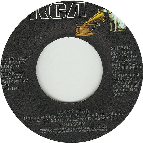 ・アーティスト Odyssey (2) ・タイトル Lucky Star / You Wouldn't Know A Real Live True Love If It Walked Right Up, Kissed You On The ...
