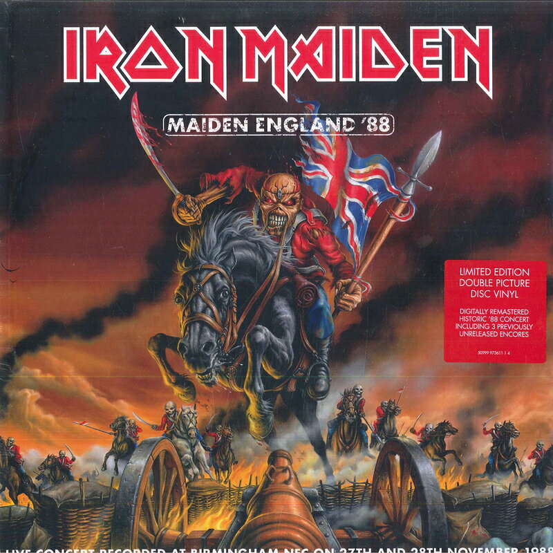 ・アーティスト Iron Maiden ・タイトル Maiden England '88 (Picture Disc Vinyl) ・レーベル・型番 Parlophone 5099997361114 ・フォーマット LPレコード ・コンディ...
