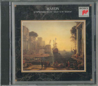 ・アーティスト Haydn, New York Philharmonic, Leonard Bernstein ・タイトル 交響曲第101番 時計, 交響曲第94番 驚愕 ・レーベル・型番 SONY FCCC50122 ・フォーマット CD...