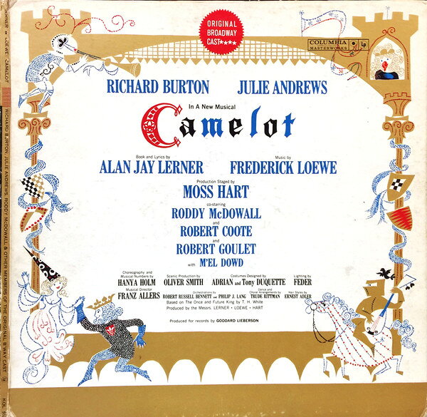 ・アーティスト Alan Jay Lerner , Frederick Loewe / Julie Andrews , Richard Burton (2) ・タイトル Camelot (Original Broadway Cast Rec...