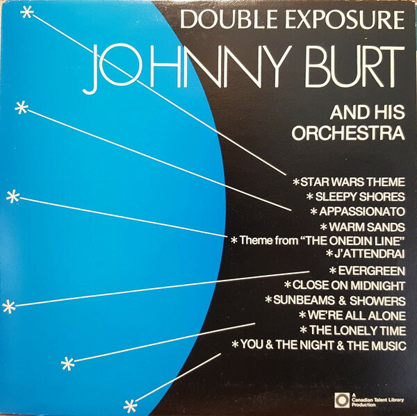 ・アーティスト Johnny Burt & His Orchestra ・タイトル Double Exposure ・レーベル・型番 Canadian Talent Library CTLS5213 ・フォーマット LPレコード ・コンディ...