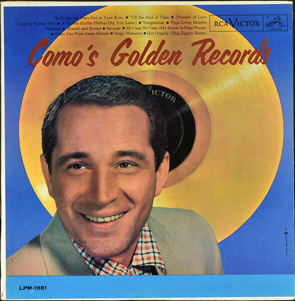 ・アーティスト Perry Como ・タイトル Como's Golden Records ・レーベル・型番 RCA Victor LPM1981 ・フォーマット LPレコード ・コンディション(盤) 良い (VG+) ・コンディション(...