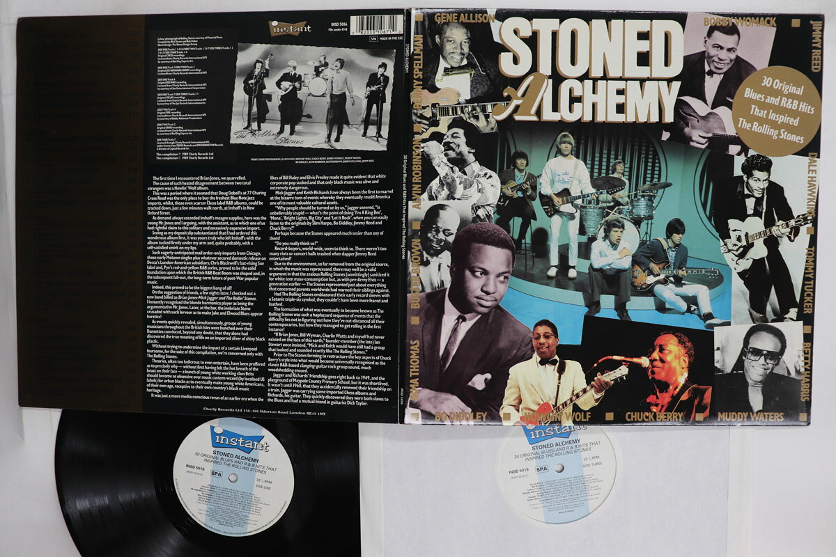 ・アーティスト Various ・タイトル Stoned Alchemy ・レーベル・型番 INSTANT INSD5016 ・フォーマット LPレコード ・コンディション(盤) 良い (VG+) ・コンディション(ジャケット) 良い (V...