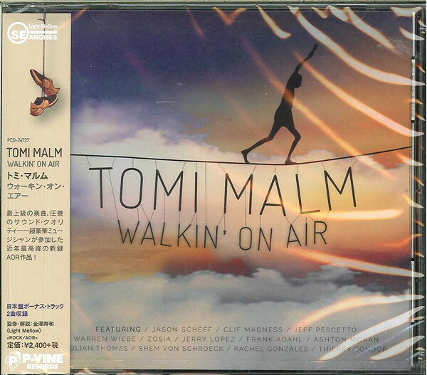 ・アーティスト トミ・マルム ・タイトル ウォーキン・オン・エアー ・レーベル・型番 P-VINE PCD24727 ・フォーマット CD ・コンディション(盤) 新品 (M) ・コンディション(ジャケット) 新品 (M) ・コンディション...