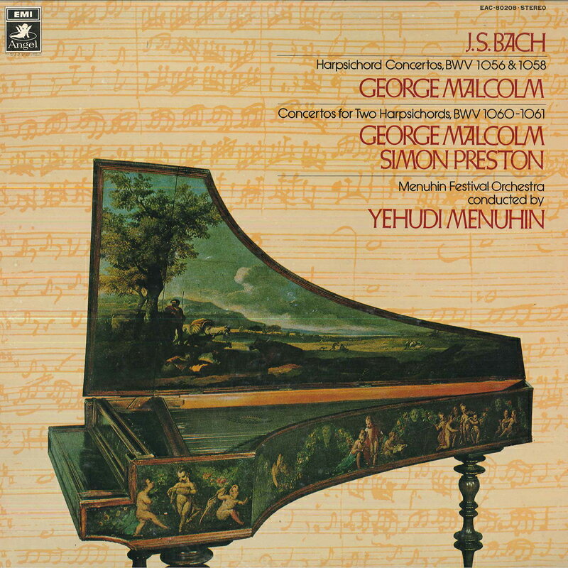 ・アーティスト George MALCOLM, Simon PRESTON, Menuhin Festival Orchestra, YEHUDI MENUHIN ・タイトル J. S. Bach: Harpsichord Concerto...