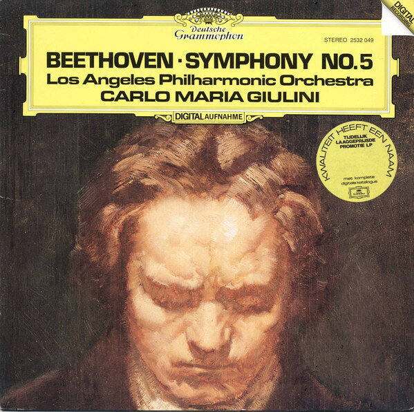 ・アーティスト Los Angeles Philharmonic Orchestra, Carlo Maria Giulini ・タイトル Ludwig van Beethoven Symphony No. 5 ・レーベル・型番 DEUTS...