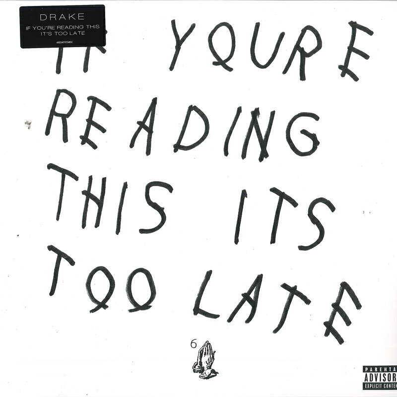 ・アーティスト Drake ・タイトル If You're Reading This It's Too Late ・レーベル・型番 Cash Money Records, Republic Records 0602547973450 ・フォ...