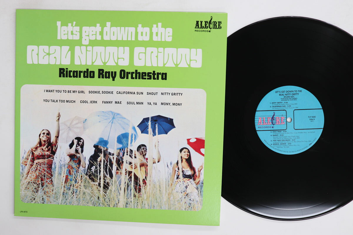 ・アーティスト Ricardo Ray Orchestra ・タイトル Let's Get Down To The Real Nitty Gritty ・レーベル・型番 Alegre Records PLP6582 ・フォーマット LPレコ...