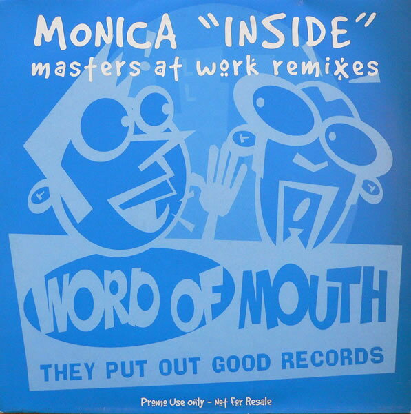 ・アーティスト Monica ・タイトル Inside (Masters At Work Remixes) ・レーベル・型番 Word Of Mouth INSIDE12 ・フォーマット 12インチレコード ・コンディション(盤) 良い (...