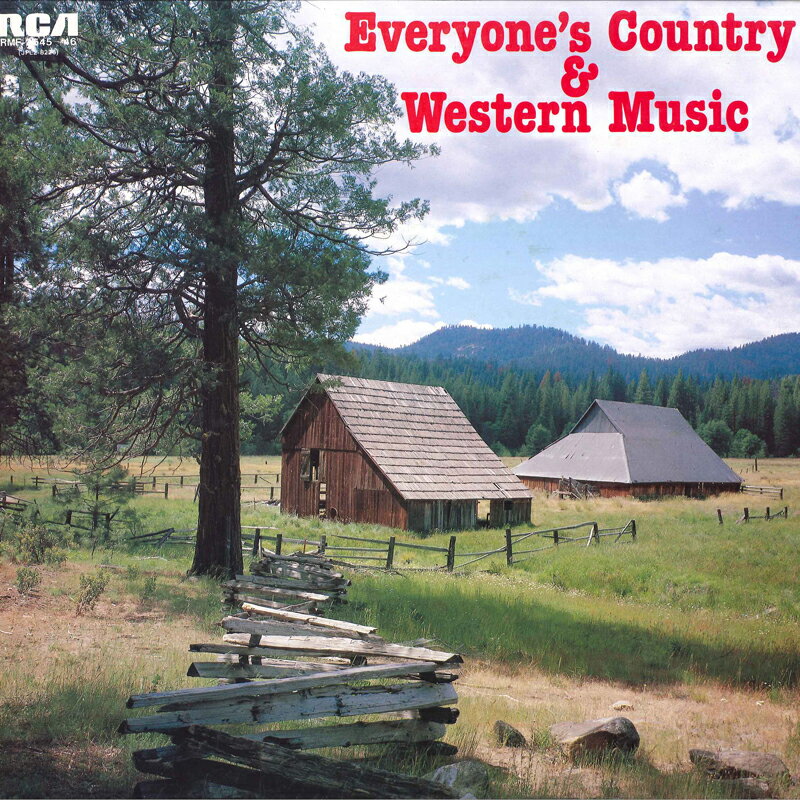 ・アーティスト Various ・タイトル Everyone's Country & Western Music ・レーベル・型番 RCA RMF254546 ・フォーマット LPレコード ・コンディション(盤) 良い (VG+) ・コンデ...