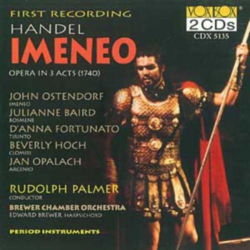 ・アーティスト Rudolph Palmer(con) ・タイトル Handel/ Imeneo ・レーベル・型番 ・フォーマット CD ・コンディション(盤) 良い (VG+) ・コンディション(ジャケット) ・コンディション(帯) オビ...