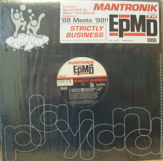 ・アーティスト Kurtis Mantronik, EPMD ・タイトル Strictly Business ・レーベル・型番 Priority Records PVL53317 ・フォーマット 12インチレコード ・コンディション(盤) ...