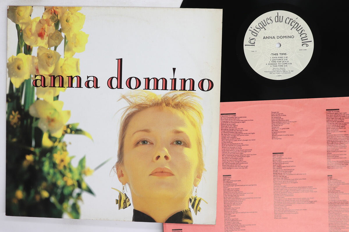 ・アーティスト Anna Domino ・タイトル This Time ・レーベル・型番 LES DISQUES DU CREPUSCULE TWI777 ・フォーマット LPレコード ・コンディション(盤) 良い (VG+) ・コンディシ...