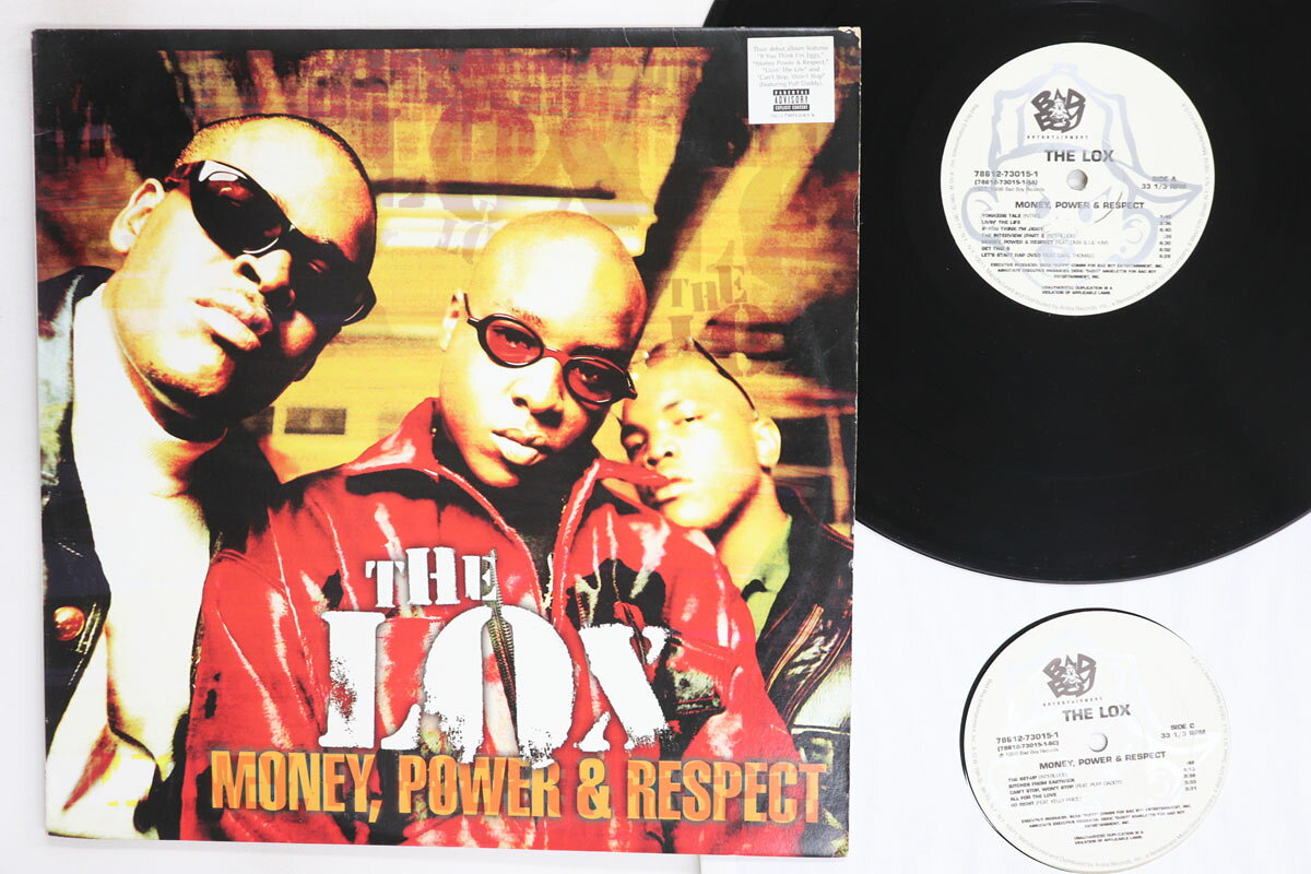 ・アーティスト Lox ・タイトル Money Power Respect ・レーベル・型番 BAD BOY 78612730151 ・フォーマット LPレコード ・コンディション(盤) 良い (VG+) ・コンディション(ジャケット) 良...