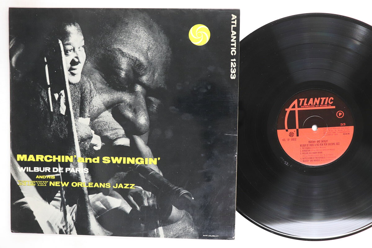 ・アーティスト Wilbur De Paris ・タイトル Marchin' And Swingin' ・レーベル・型番 Atlantic ATLLP09032 ・フォーマット LPレコード ・コンディション(盤) 良い (VG+) ・コン...