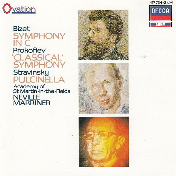 ・アーティスト Bizet, Prokofiev, Stravinsky, Marriner ・タイトル Symphony in C / Classical Symphony ・レーベル・型番 Decca 4177342 ・フォーマット C...