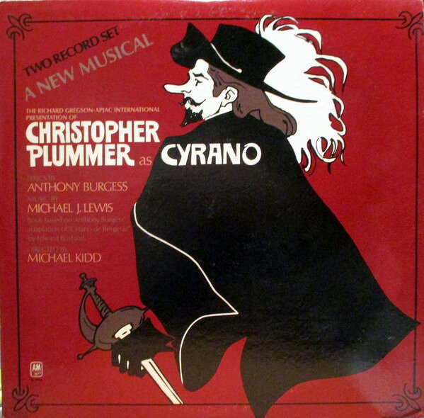 ・アーティスト Christopher Plummer ・タイトル Cyrano ・レーベル・型番 A&M SP3702 ・フォーマット LPレコード ・コンディション(盤) 良い (VG+) ・コンディション(ジャケット) 良い (VG+...