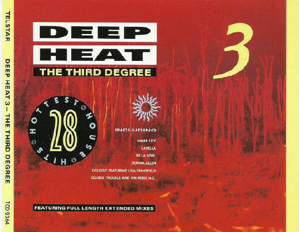 ・アーティスト Various ・タイトル Deep Heat 3 - The Third Degree ・レーベル・型番 Telstar TCD2364 ・フォーマット CD ・コンディション(盤) 可 (VG) ・コンディション(ジャケ...