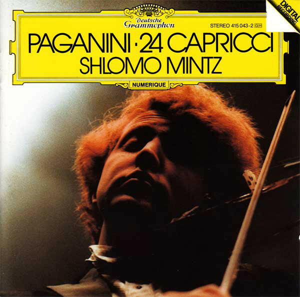 ・アーティスト Shlomo Mintz - Niccol? Paganini ・タイトル 24 Capricci ・レーベル・型番 Deutsche Grammophon 4150432 ・フォーマット CD ・コンディション(盤) 良い...