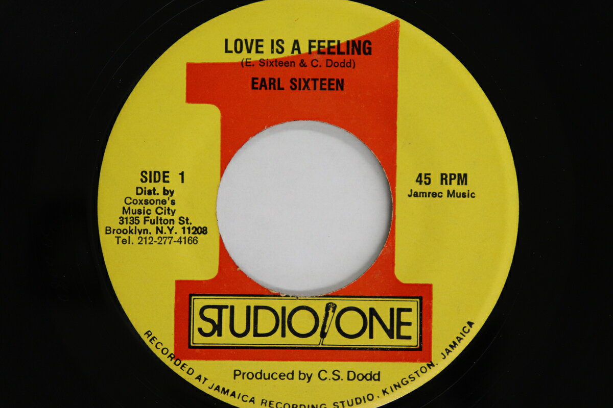 ・アーティスト Earl Sixteen ・タイトル Love Is A Feeling ・レーベル・型番 STUDIO ONE NONE ・フォーマット 7インチレコード ・コンディション(盤) 非常に良い(EX) ・コンディション(ジャ...