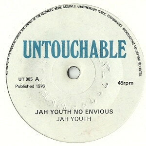 ・アーティスト Jah Youth ・タイトル Jah Youth No Envious ・レーベル・型番 Untouchable UT005 ・フォーマット 7インチレコード ・コンディション(盤) 良い (VG+) ・コンディション(ジ...