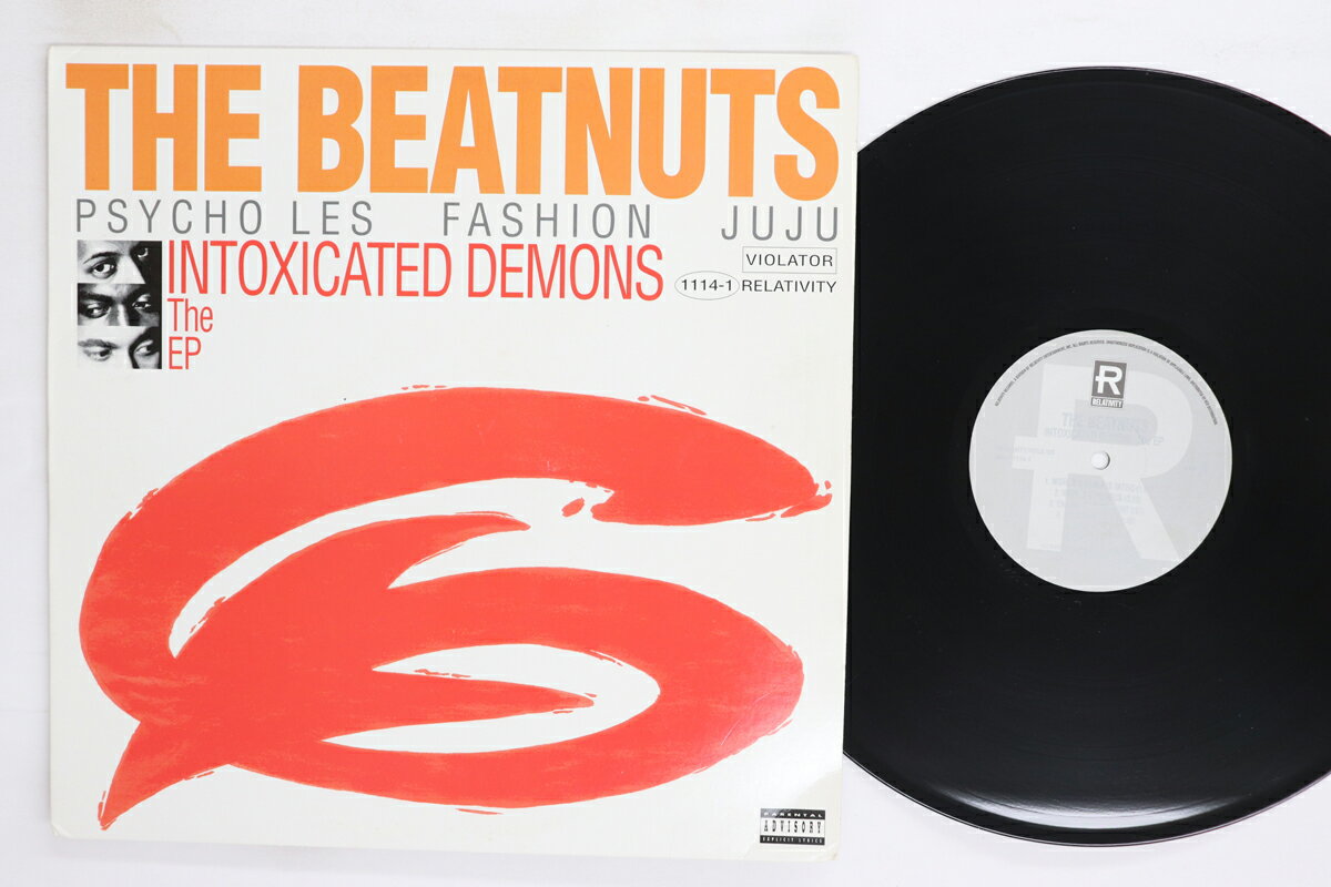 ・アーティスト Beatnuts ・タイトル Intoxicated Demons The EP ・レーベル・型番 RELATIVITY 8856111141 ・フォーマット 12インチレコード ・コンディション(盤) 良い (VG+) ・...