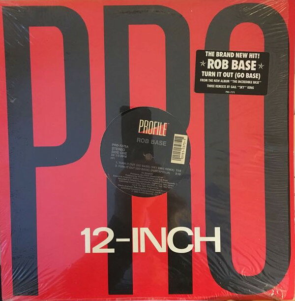 ・アーティスト Rob Base ・タイトル Turn It Out (Go Base) ・レーベル・型番 Profile Records PRO7275 ・フォーマット 12インチレコード ・コンディション(盤) 良い (VG+) ・コン...