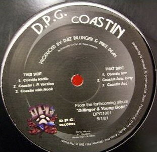 ・アーティスト Tha Dogg Pound ・タイトル Coastin ・レーベル・型番 DPG Recordz DPG1001 ・フォーマット 12インチレコード ・コンディション(盤) 良い (VG+) ・コンディション(ジャケット)...