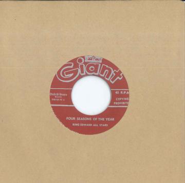 ・アーティスト King Edward All Stars / Douglas Brothers ・タイトル Four Seasons Of The Year / How Many Times ・レーベル・型番 Giant/King Edw...