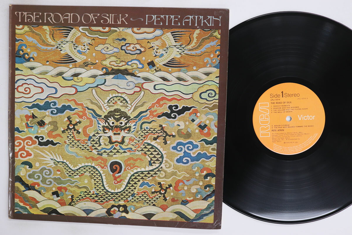 ・アーティスト Pete Atkin ・タイトル Road Of Silk ・レーベル・型番 RCA LPLI5014 ・フォーマット LPレコード ・コンディション(盤) 良い (VG+) ・コンディション(ジャケット) 良い (VG+)...