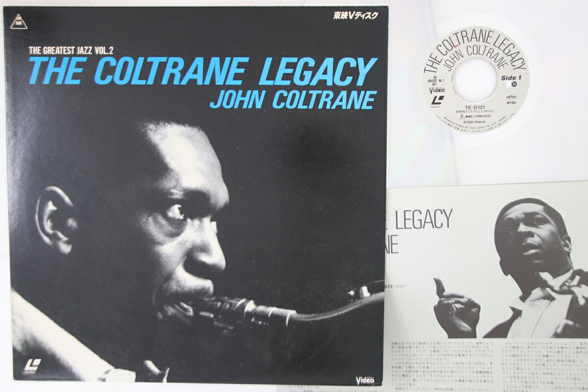 ・アーティスト John Coltrane ・タイトル Coltrane Legacy ・レーベル・型番 TOEI TED121 ・フォーマット レーザーディスク ・コンディション(盤) 良い (VG+) ・コンディション(ジャケット) 良...
