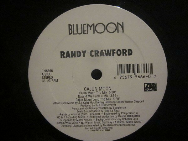 ・アーティスト Randy Crawford ・タイトル Cajun Moon ・レーベル・型番 Bluemoon Recordings 095666 ・フォーマット 12インチレコード ・コンディション(盤) 良い (VG+) ・コンディ...