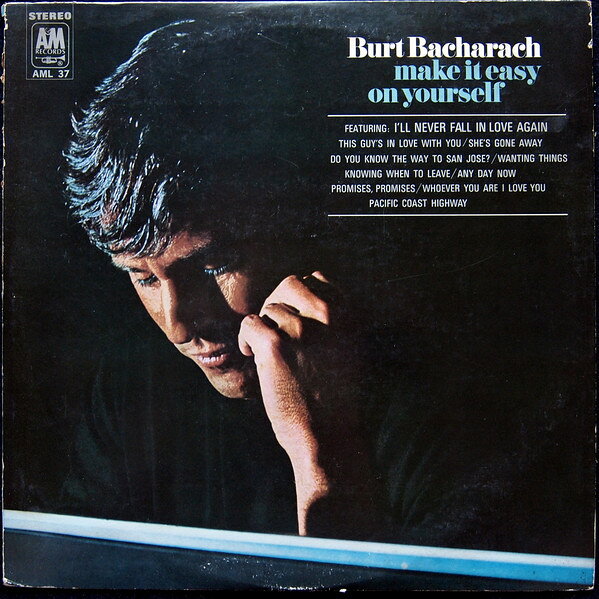 ・アーティスト Burt Bacharach ・タイトル Make It Easy On Yourself ・レーベル・型番 A&M Records AML37 ・フォーマット LPレコード ・コンディション(盤) 良い (VG+) ・コン...