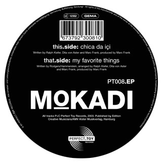 ・アーティスト Mokadi ・タイトル Chica Da I?i / My Favorite Things ・レーベル・型番 Perfect.Toy Records PT008EP ・フォーマット 12インチレコード ・コンディション(盤...