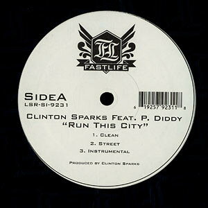 ・アーティスト Clinton Sparks ・タイトル Run This City / Whatever It Takes ・レーベル・型番 Fastlife LSRSI9231 ・フォーマット 12インチレコード ・コンディション(盤)...