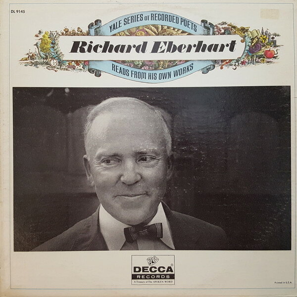 ・アーティスト Richard Eberhart ・タイトル Richard Eberhart Reads From His Own Works ・レーベル・型番 Decca DL9145 ・フォーマット LPレコード ・コンディション(盤...
