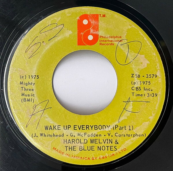 ・アーティスト Harold Melvin & The Blue Notes ・タイトル Wake Up Everybody ・レーベル・型番 Philadelphia International Records ZS83579 ・フォーマ...