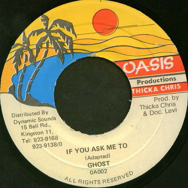 ・アーティスト Ghost (6) ・タイトル If You Ask Me To ・レーベル・型番 Diamond Castle Oasis NONE ・フォーマット 7インチレコード ・コンディション(盤) 良い (VG+) ・コンディシ...