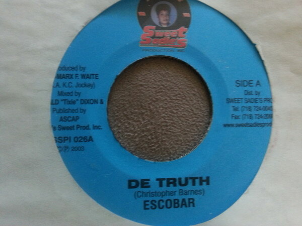 ・アーティスト Vybz Kartel / Escobar (10) ・タイトル Nuh Know Fe Do It / De Truth ・レーベル・型番 Sweet Sadies Productions Inc. SSPI025 ・フォ...