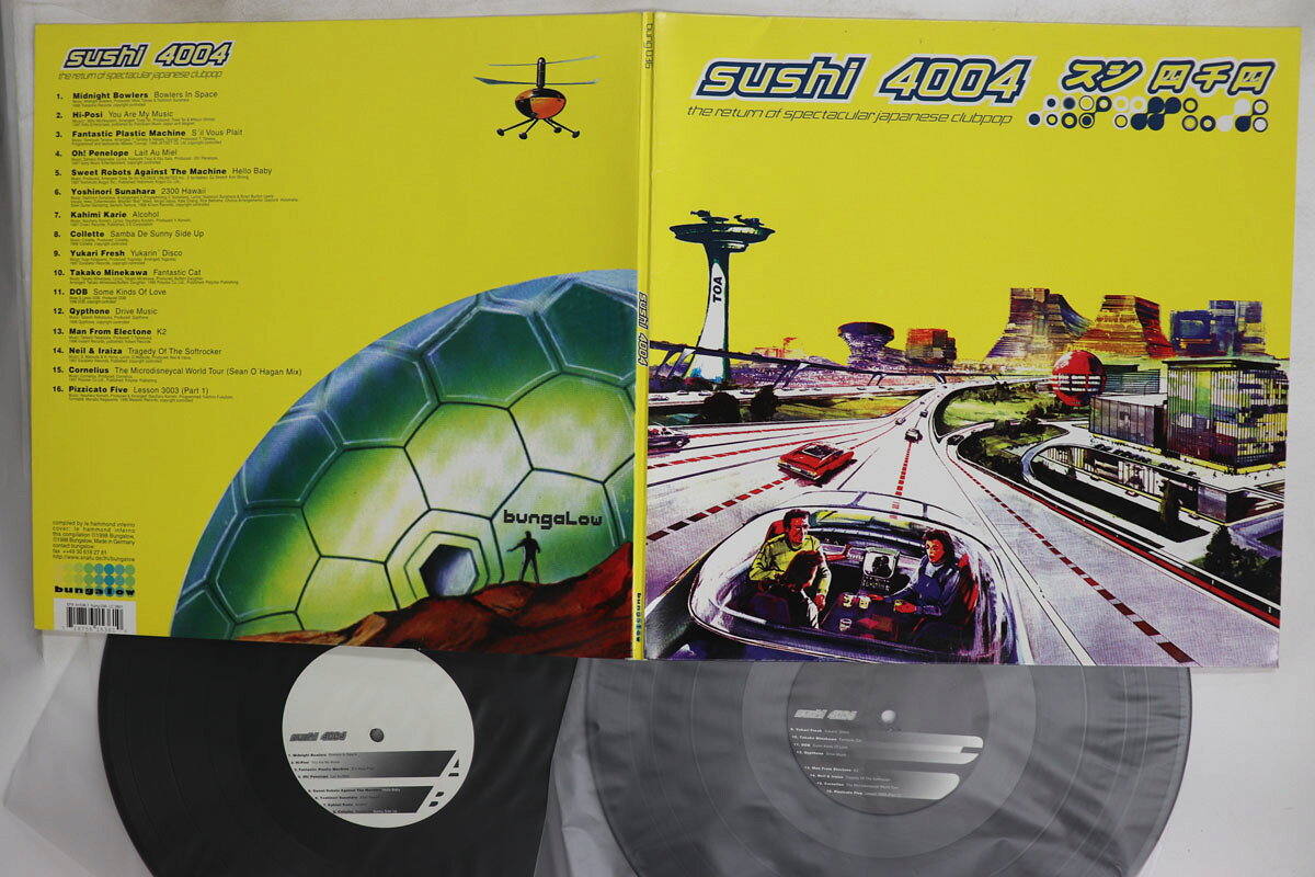 ・アーティスト Various ・タイトル Sushi 4004 - The Return Of Spectacular Japanese Clubpop ・レーベル・型番 BUNGALOW BUNG0361 ・フォーマット LPレコード ...