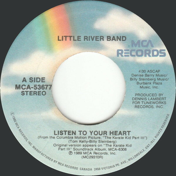 ・アーティスト Little River Band / Glenn Medeiros ・タイトル Listen To Your Heart / High Wire ・レーベル・型番 MCA Records MCA53677 ・フォーマット ...