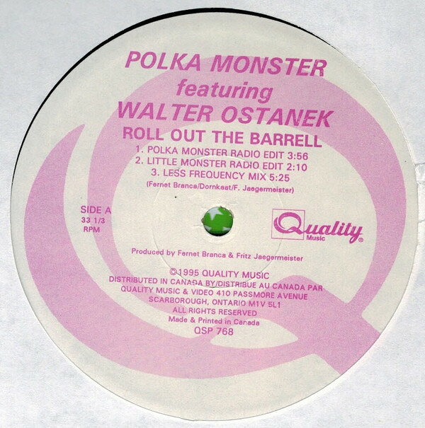 ・アーティスト Polka Monster, Walter Ostanek ・タイトル Roll Out The Barrell ・レーベル・型番 QUALITY MUSIC QSP768 ・フォーマット 12インチレコード ・コンディショ...