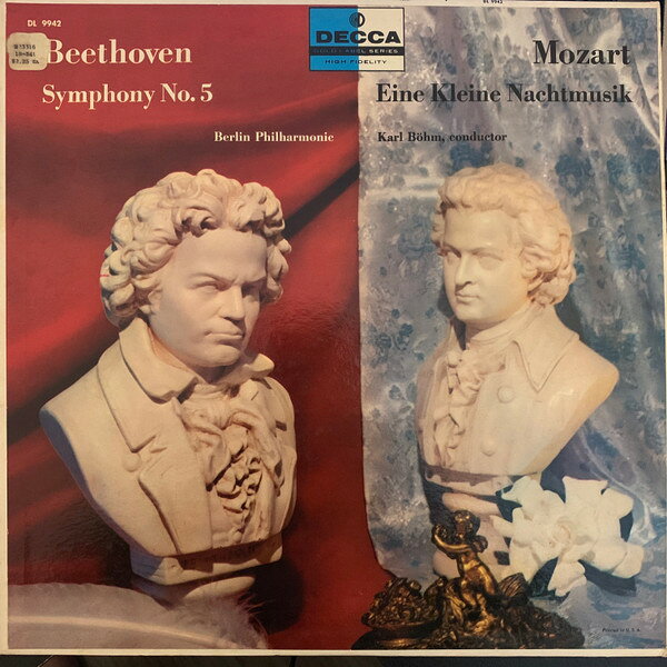 ・アーティスト Karl Bohm, Berliner Philharmoniker, ・タイトル Wolfgang Amadeus Mozart, Ludwig Van Beethoven, Beethoven Symphony No. ...