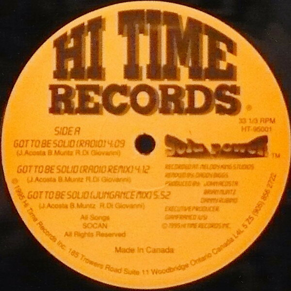 ・アーティスト Sola Power / Chanel ・タイトル Got To Be Solid / Don't Come Around ・レーベル・型番 Hi Time Records HT95001 ・フォーマット LPレコード ・コ...