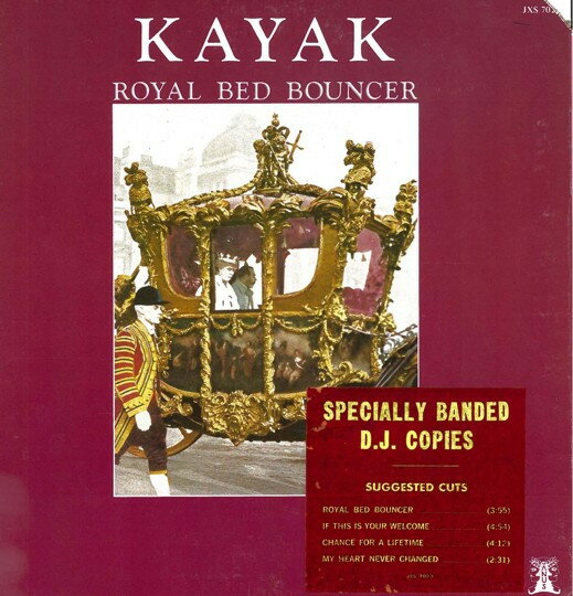 ・アーティスト Kayak ・タイトル Royal Bed Bouncer ・レーベル・型番 Janus Records JXS7023PROMO ・フォーマット LPレコード ・コンディション(盤) 良い (VG+) ・コンディション(ジ...