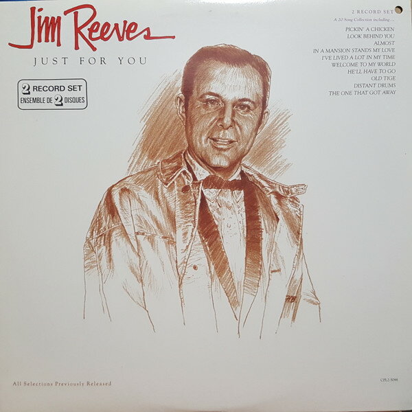 ・アーティスト Jim Reeves ・タイトル Just For You ・レーベル・型番 RCA Victor CPL25044 ・フォーマット LPレコード ・コンディション(盤) 良い (VG+) ・コンディション(ジャケット) 良...