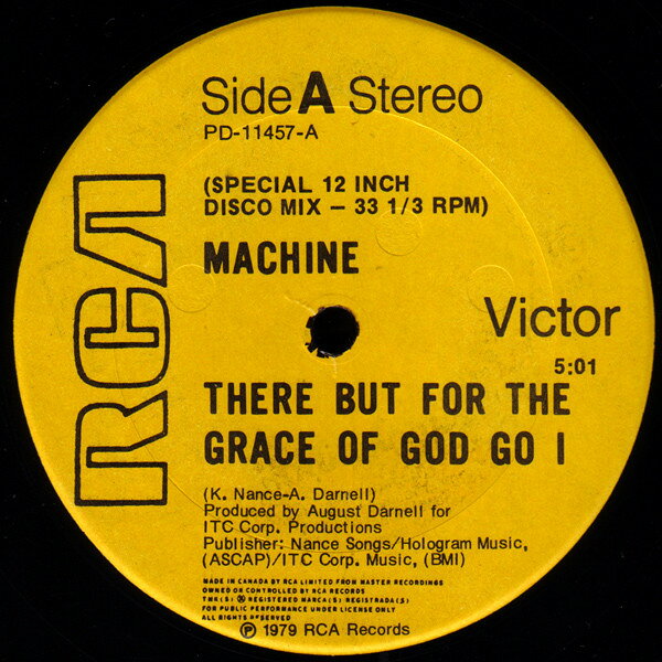 ・アーティスト Machine ・タイトル There But For The Grace Of God Go I ・レーベル・型番 RCA Victor PD11457 ・フォーマット 12インチレコード ・コンディション(盤) 良い (...