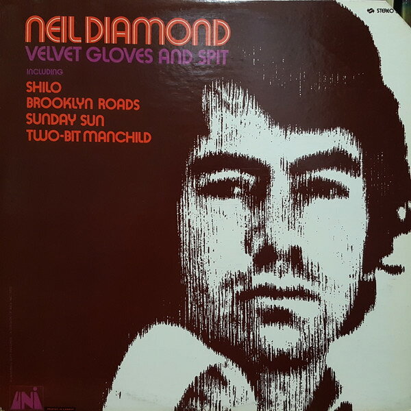・アーティスト Neil Diamond ・タイトル Velvet Gloves And Spit ・レーベル・型番 Uni Records UNI93030 ・フォーマット LPレコード ・コンディション(盤) 良い (VG+) ・コンデ...