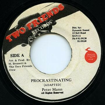 ・アーティスト Peter Mann (6) ・タイトル Procrastinating ・レーベル・型番 Two Friends Records NONE ・フォーマット 7インチレコード ・コンディション(盤) 良い (VG+) ・コン...