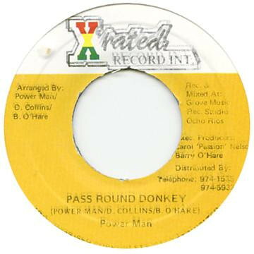 ・アーティスト Powerman ・タイトル Pass Round Donkey ・レーベル・型番 X-Rated Record Int. NONE ・フォーマット 7インチレコード ・コンディション(盤) 良い (VG+) ・コンディショ...